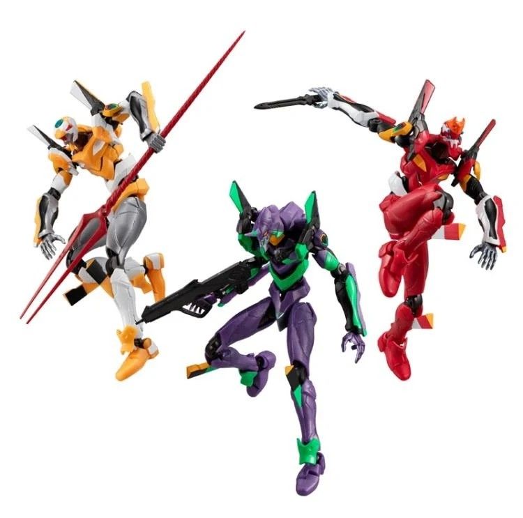 BANDAI EVA FRAME DX 01 EVANGELION NEW THEATRICAL EDITION METALLIC COLOR VERSION EVA UNIT 00 01 ...