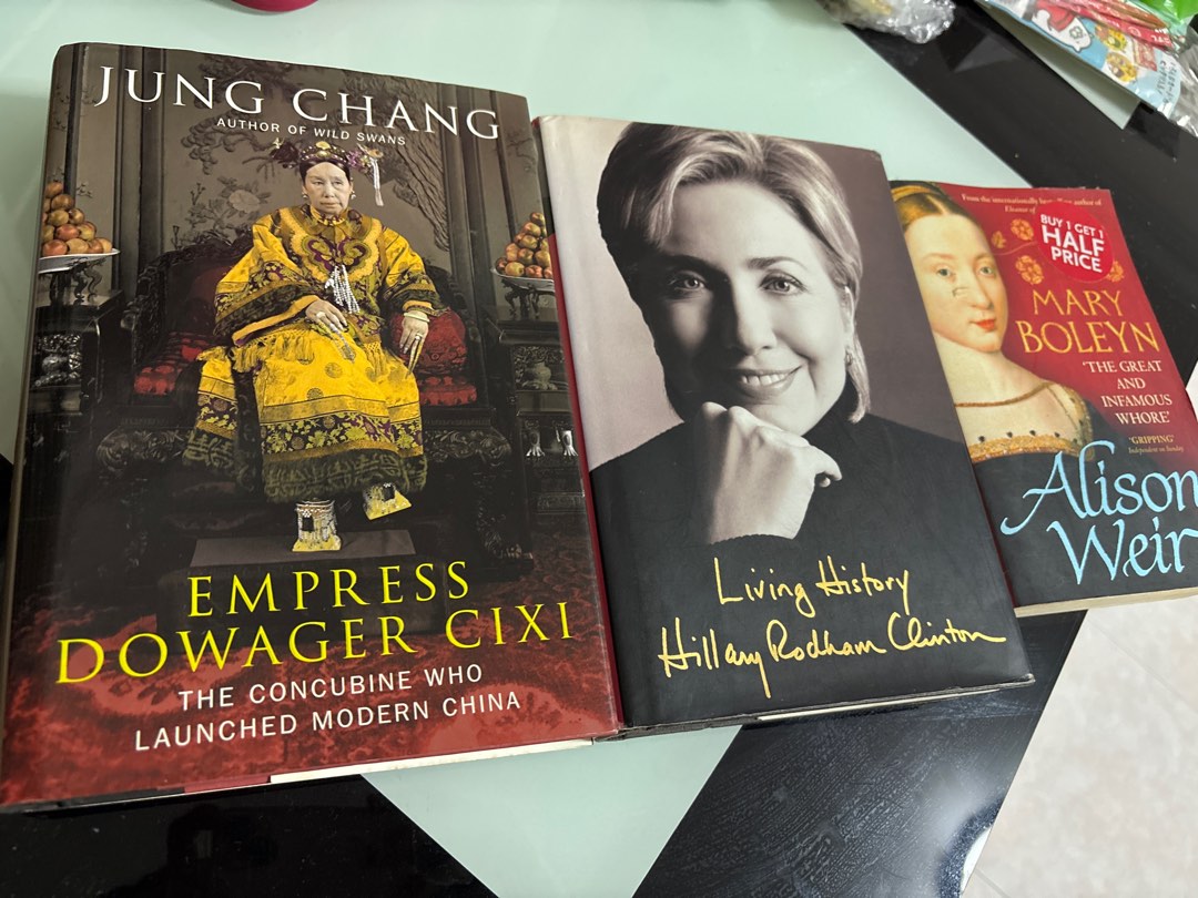 Books Empress Dowager Cixi Living History of Clinton Mary Boleyn ...