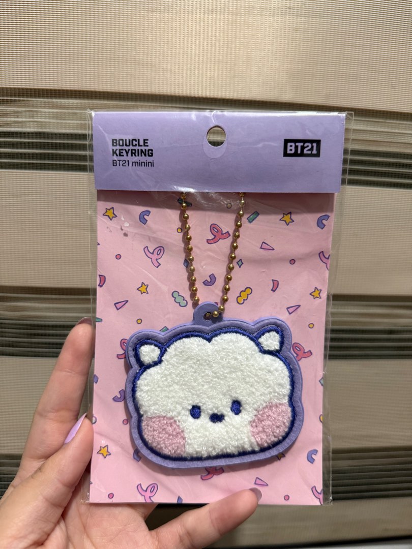 BT21 RJ Boucle Keyring, Hobbies & Toys, Memorabilia & Collectibles, K-Wave on Carousell