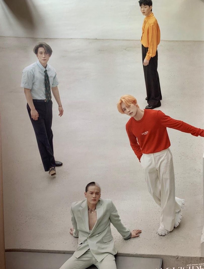 BTOB 4U Outside Official Poster, Hobbies & Toys, Collectibles & Memorabilia, K-Wave on Carousell