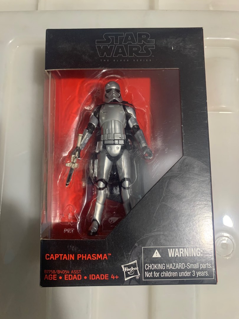 Hasbro Star Wars Black Series 3.75 Captain Phasma Walmart TVC style ...
