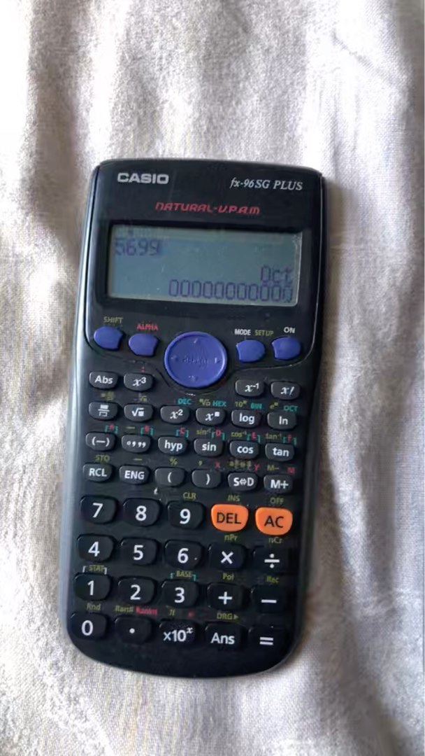 Casio fx-96SG PLUS Scientific Calculator, Computers & Tech, Office ...