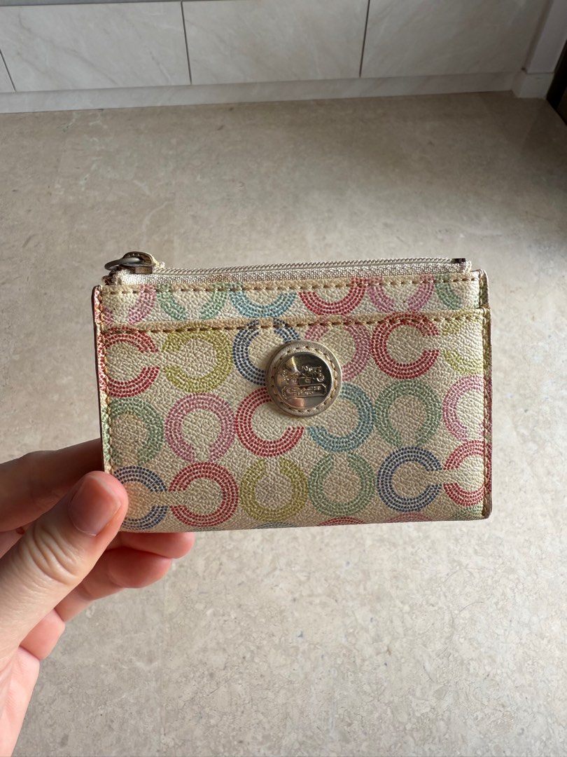 Coach coin pouch, Luxury, Bags & Wallets on Carousell