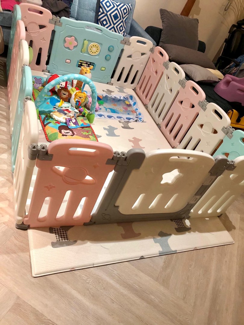 Coby Fence Baby Fence, Babies & Kids, Baby Nursery & Kids Furniture ...