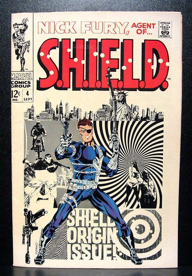 COMICS: Marvel: Nick Fury, Agent of S.H.I.E.L.D. #4 (1968), origin ...