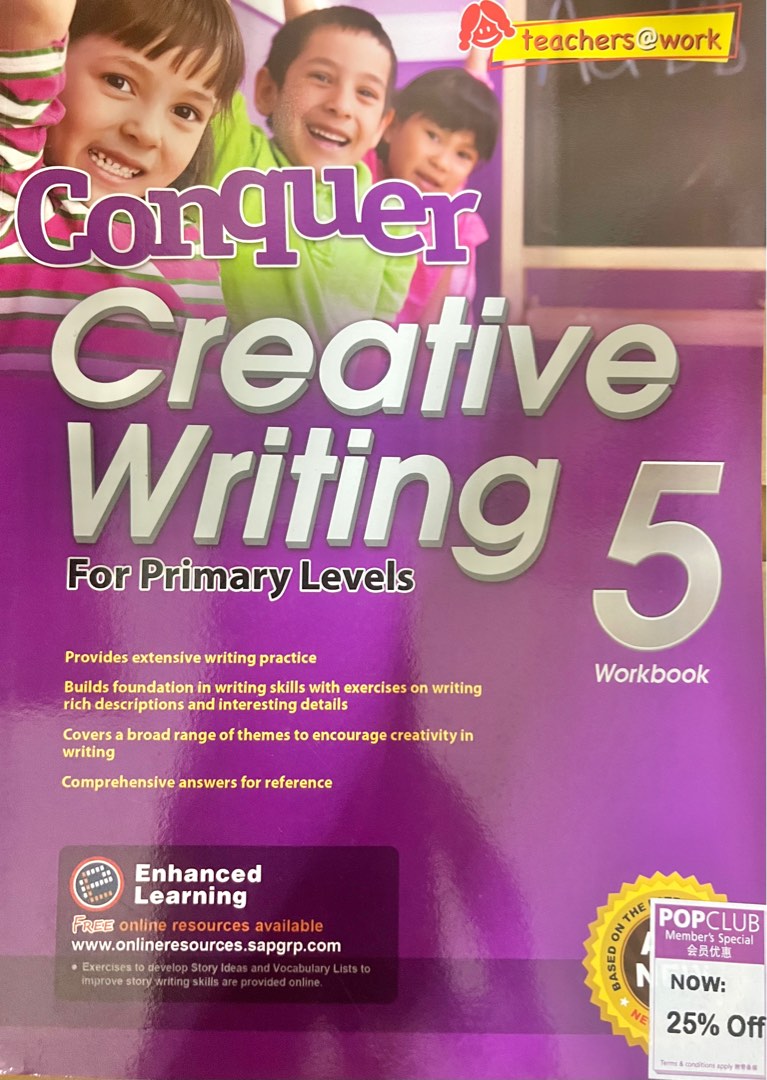 Conquer Creative Writing for Primary Levels Workbook 5, Hobbies & Toys, Books & Magazines ...