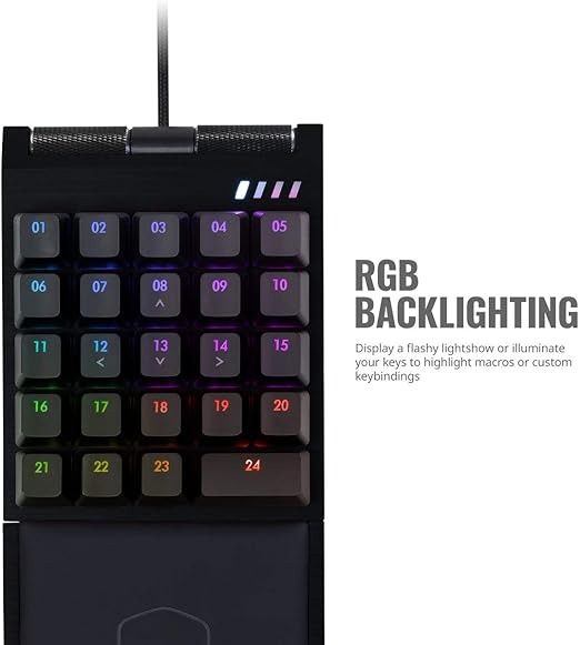 Cooler Master ControlPad 24 Keys with RGB, Gateron Switches and ...