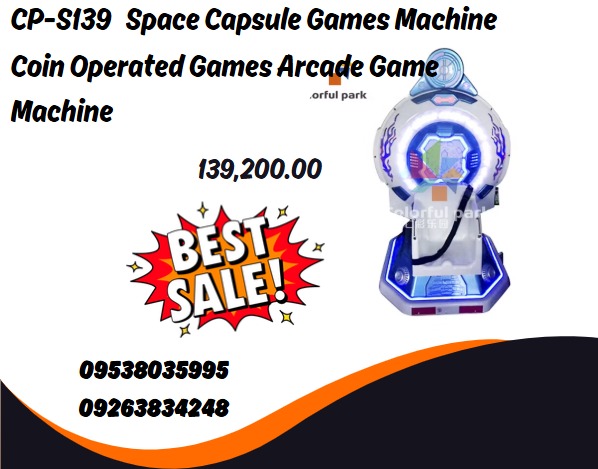 CP-S139 Space Capsule Games Machine Coin Operated Games Arcade Game ...