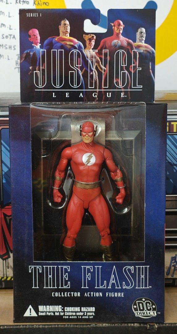 DC Direct Alex Ross JUSTICE League Series 1 The Flash, Hobbies & Toys ...