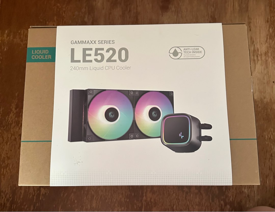 Deepcool LE520 AIO Liquid Cooler, Computers & Tech, Parts & Accessories ...