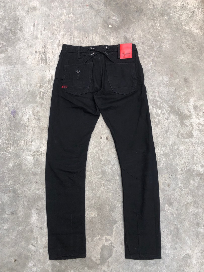 Denham Japan Artisan Cross Back Carrot Fit, Men's Fashion, Bottoms, Jeans on Carousell