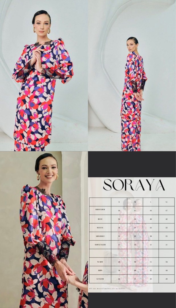 DEWI DIARY SORAYA, Women's Fashion, Muslimah Fashion, Baju Kurung ...