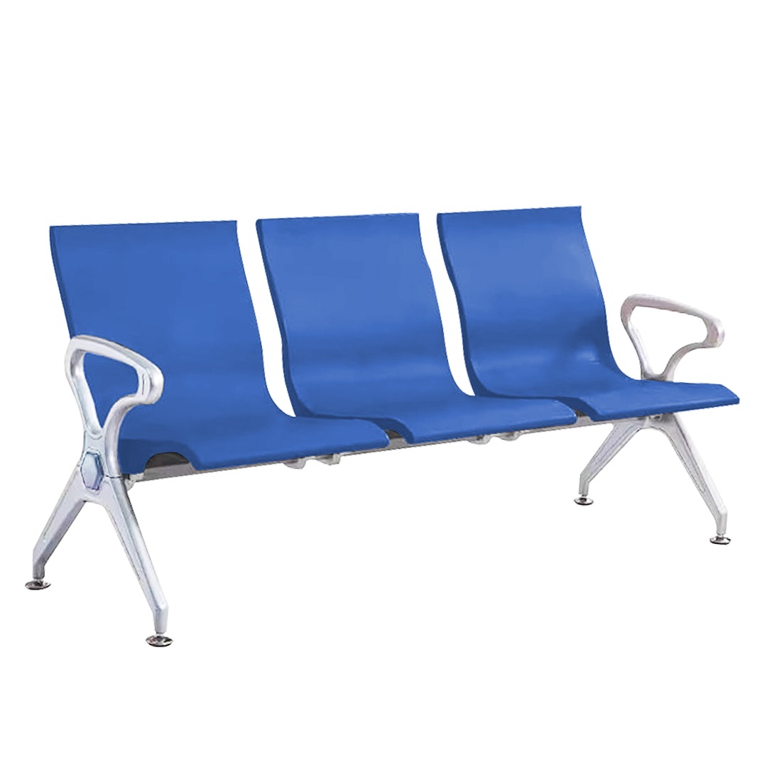 Ergodynamic 3-seater Gang Chair Heavy Duty, Airport Gang Chair, Waiting ...