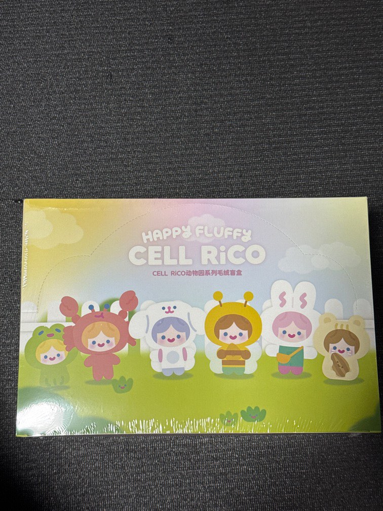 FINDING UNICORN X CELL RiCO Happy Fluffy Series Plush Blind Box ...