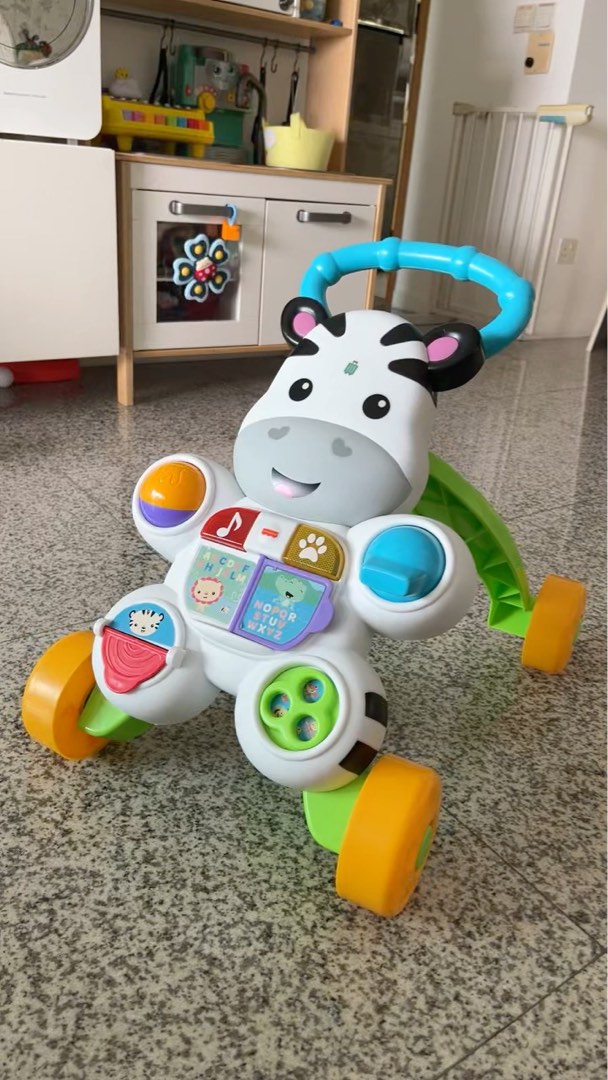 Fisher-Price Zebra Baby Walker, Babies & Kids, Infant Playtime on Carousell