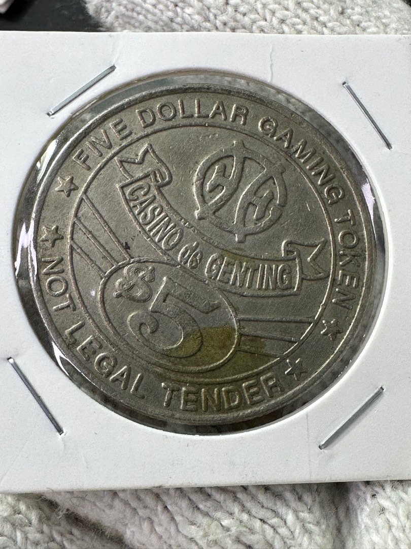 Genting Token $5 Dollars, Hobbies & Toys, Collectibles & Memorabilia ...