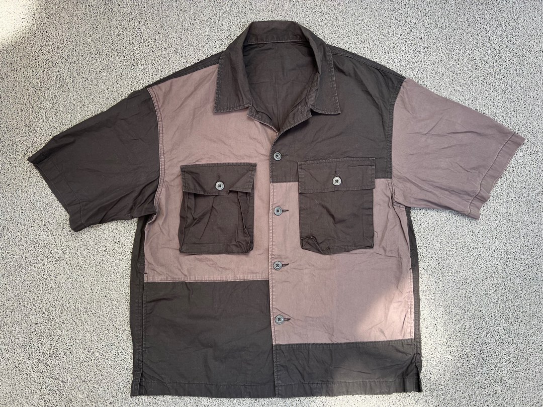 GU Utility Polo, Men's Fashion, Tops & Sets, Formal Shirts on Carousell