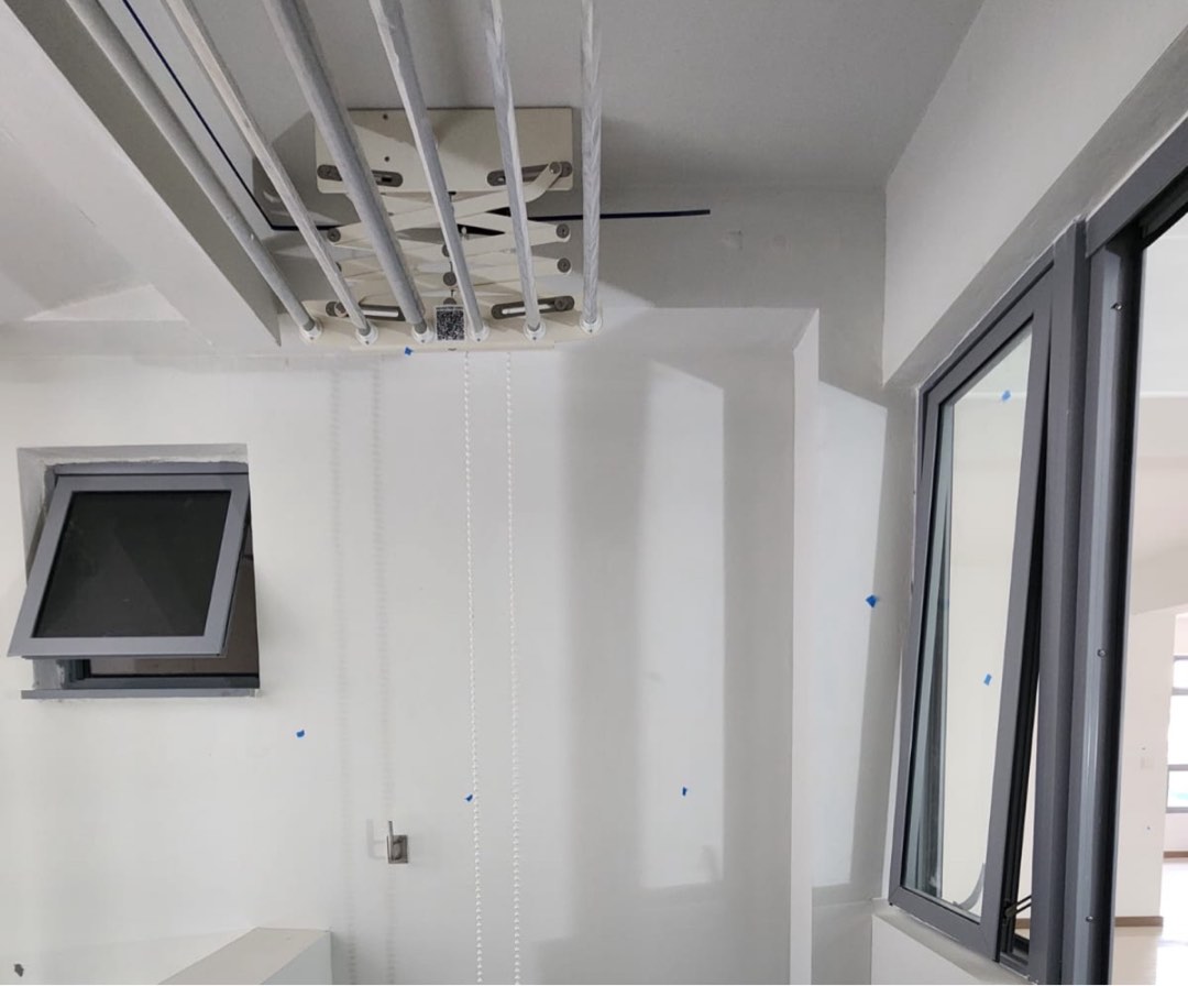 HDB laundry rack, Furniture & Home Living, Bathroom & Kitchen ...