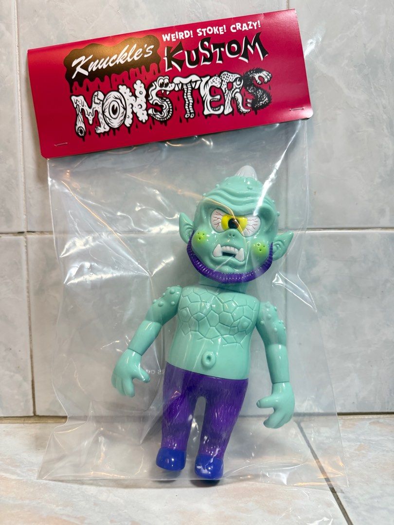 Headlock studio knuckle Psycho eye 獨眼 Sofubi PDS readhead labubu zimomo , 興趣及遊戲, 玩具 & 遊戲類 ...