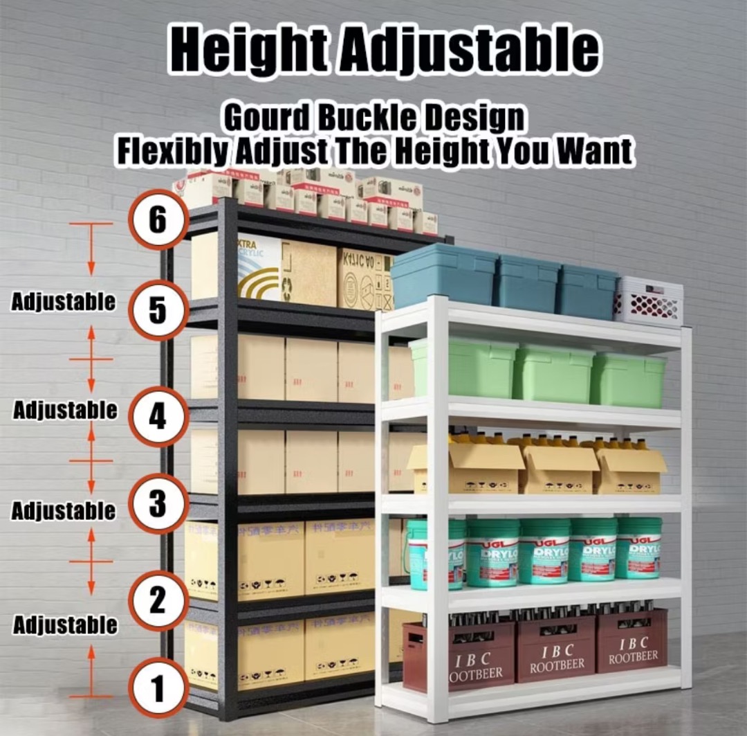 Heavy Duty Shelf Rack | Steel Storage Organizer | Adjustable Layer ...