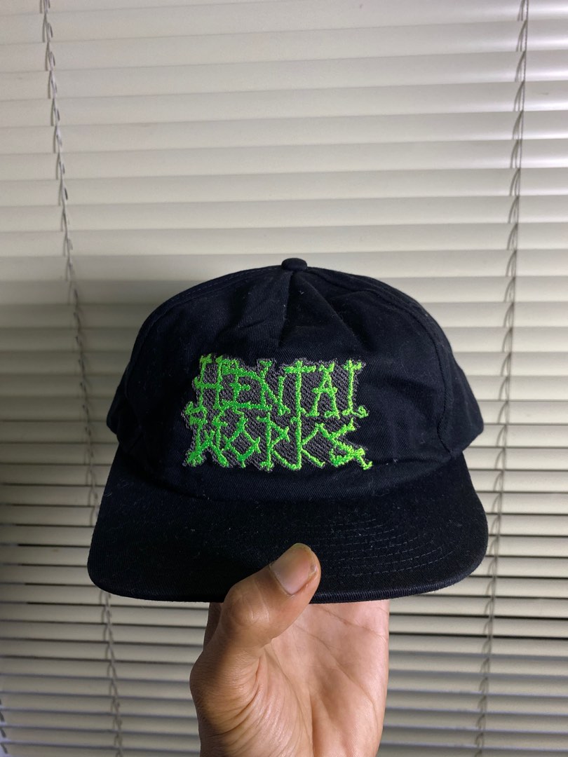 Hentai Works Japan Napalm Death Font Snapback, Fesyen Pria, Aksesoris ...