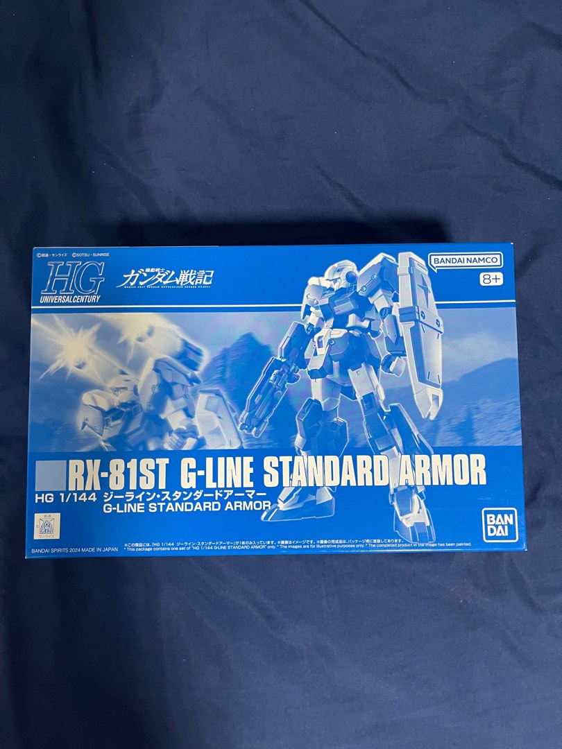 HG RX-81ST G-LINE STANDARD ARMOR, Hobbies & Toys, Toys & Games on Carousell