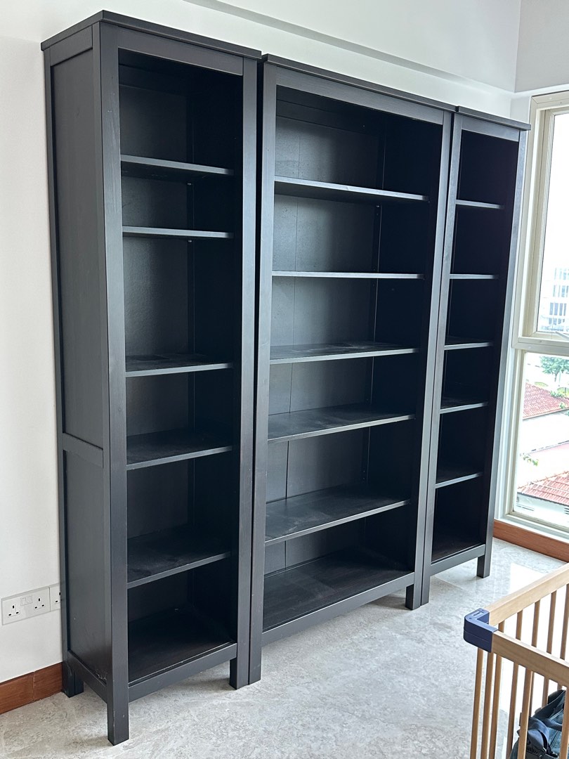 IKEA Hemnes Bookshelves, Furniture & Home Living, Furniture, Shelves ...