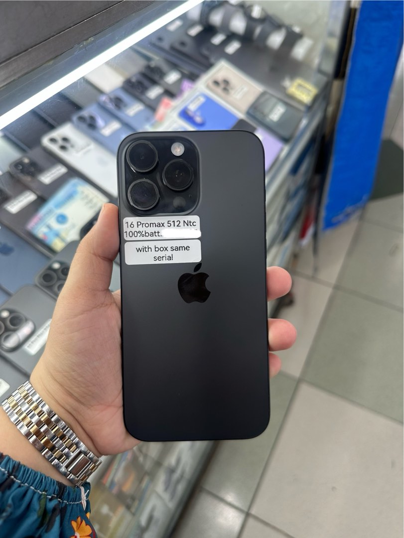 Iphone 16 Pro Max 512gb 100% batt FU NTC, Announcements on Carousell