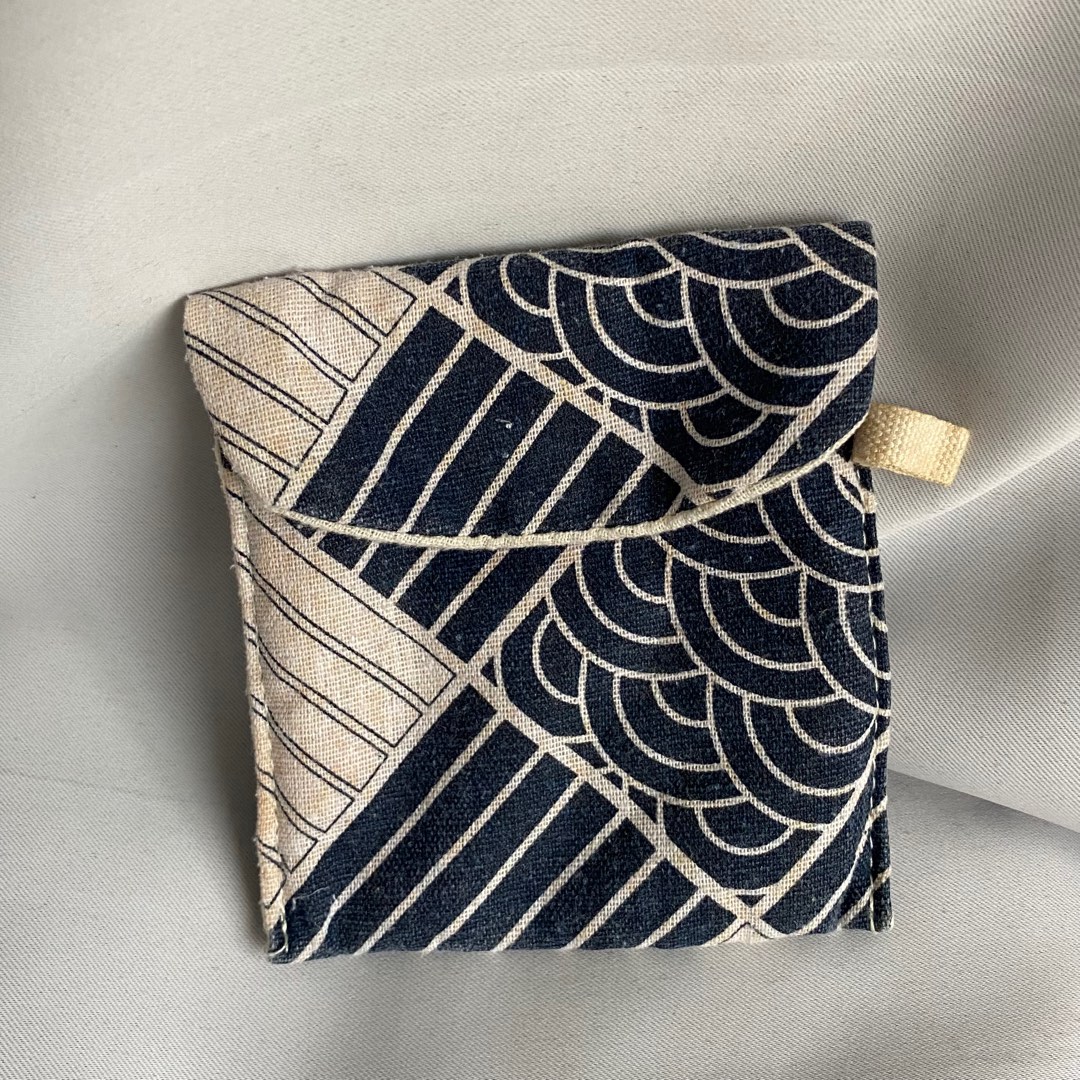 Japanese Design Square Pouch, Women's Fashion, Bags & Wallets, Purses ...