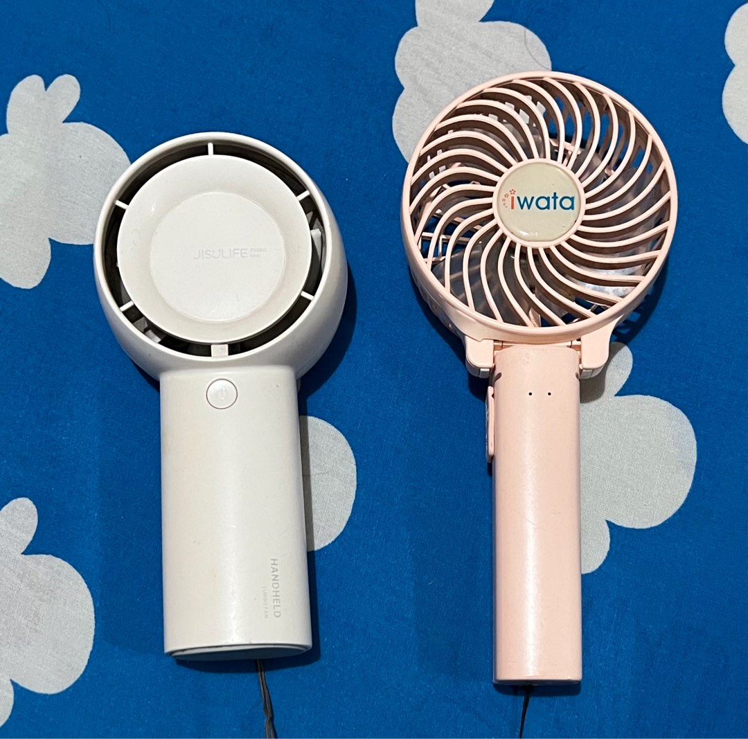 JISU LIFE AND IWATA PORTABLE FAN SET, Furniture & Home Living, Lighting ...