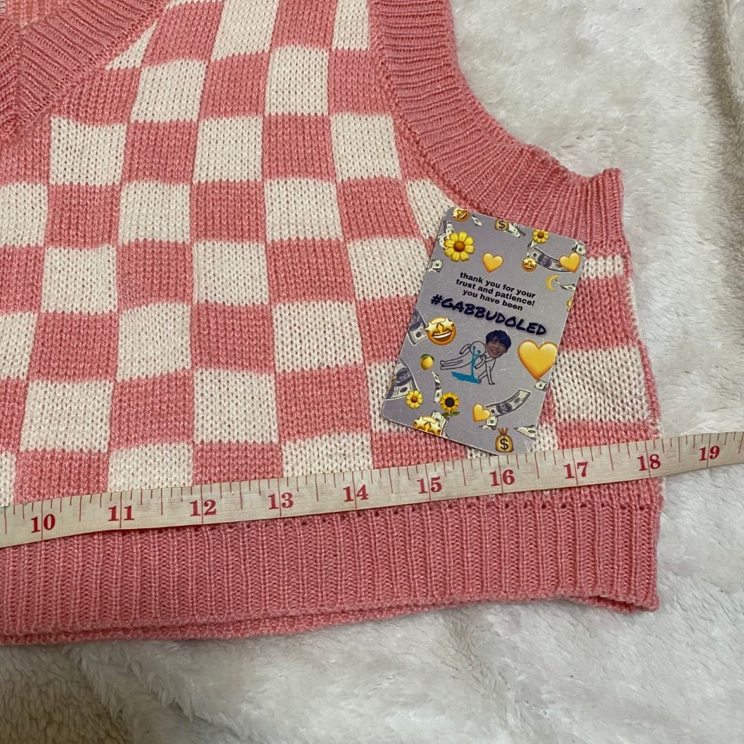 Knit Crop Top [Thailand-Imported] Y2K Fashion Thai BKK Bangkok Pink ...