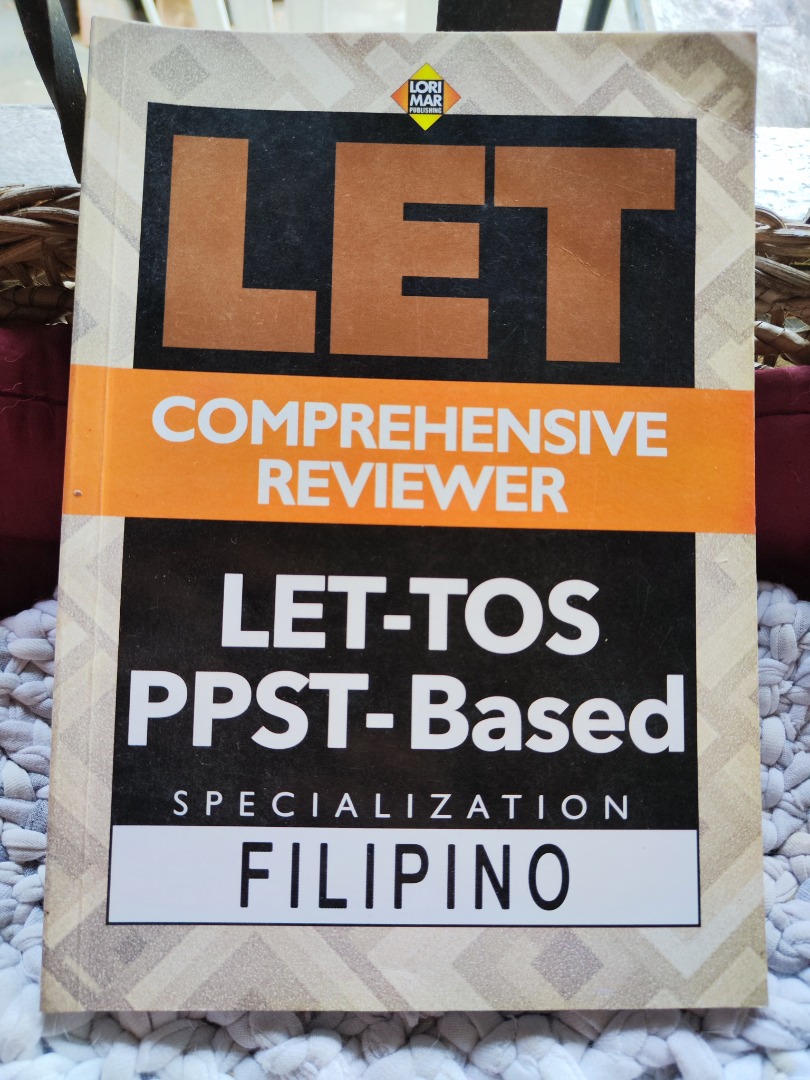 LET Reviewer Filipino TOS PPST-Based, Hobbies & Toys, Books & Magazines, Textbooks on Carousell