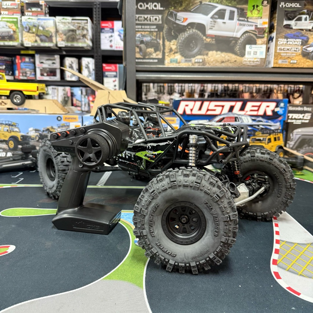 [BNIB] AXIAL 1/10 RBX10 RYFT 4X4 RTR BRUSHLESS ROCK BOUNCER, BLACK ...