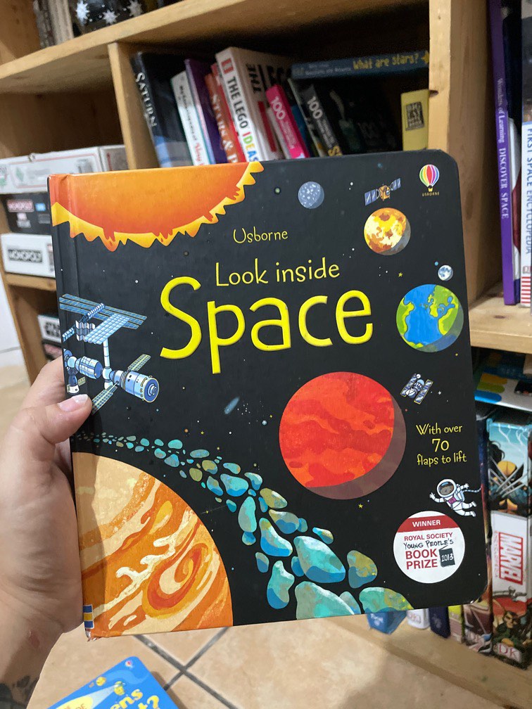 Look Inside Space by Usborne, Hobbies & Toys, Books & Magazines ...