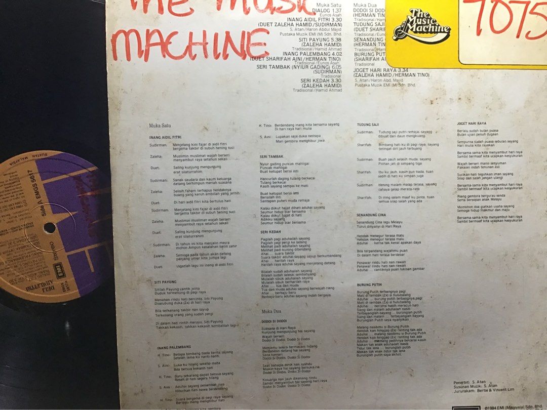 LP Deli Aidilfitri - Sudirman Sharifah Aini Zaleha Hamid Herman Tino ...