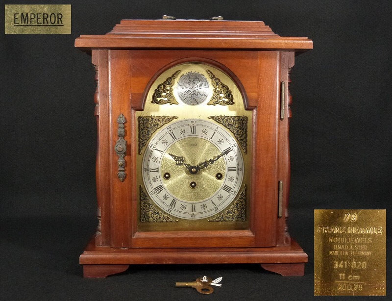 Made in Germany Franz Hermle Westminster Chime Pendulum Clock 15 ...