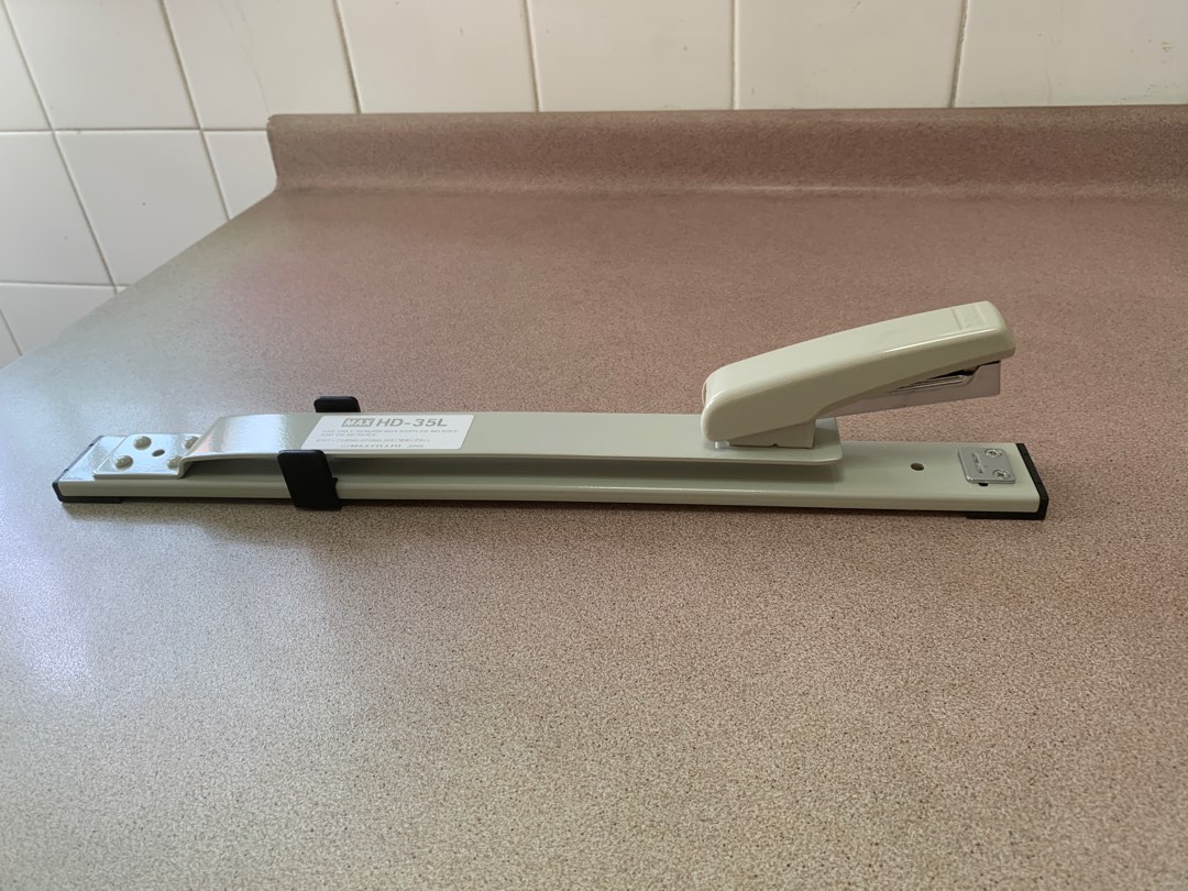 MAX Long Arm Stapler HD-35L, Hobbies & Toys, Stationery & Craft ...