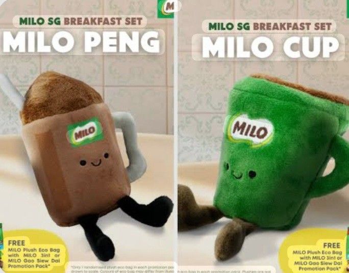 ️ [2 PACKETS] MILO 3 in 1 Sachets with Plush Toys, Hobbies & Toys, Toys ...