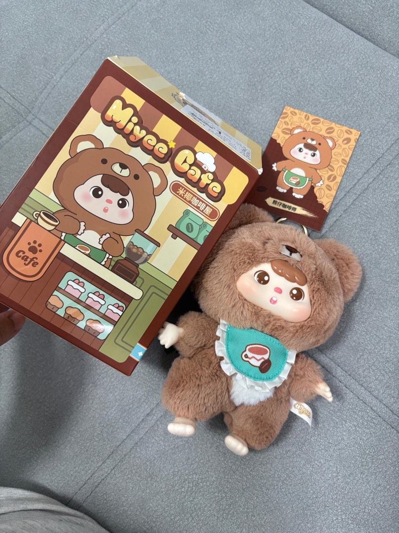 Miyee Cafe Plush Blind Box - Brown Bear, Hobbies & Toys, Toys & Games ...