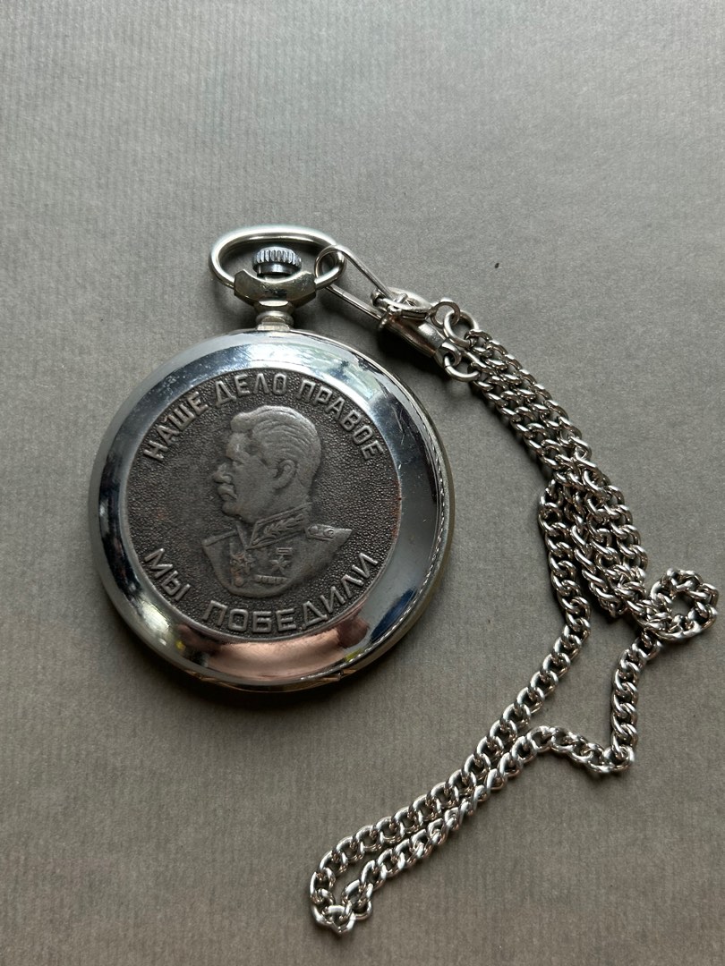 Molnija Soviet pocket watch, Men's Fashion, Watches & Accessories ...