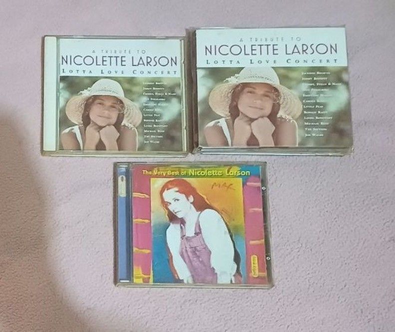 Nicolette Larson (Died Age 45) USA First Press Very Best And Tribute ...