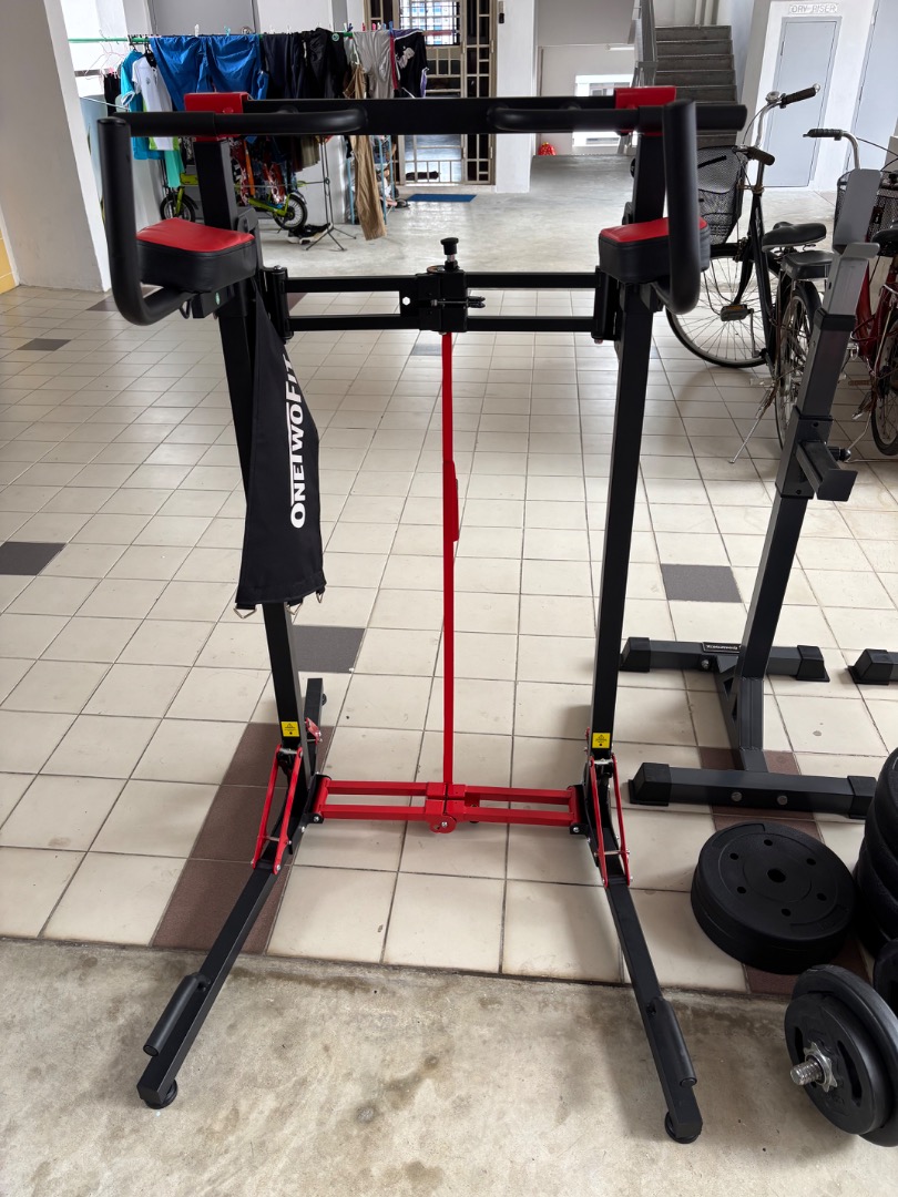 Onetwofit Foldable Pull-Up Tower – Home Gym Equipment ($70), Sports ...