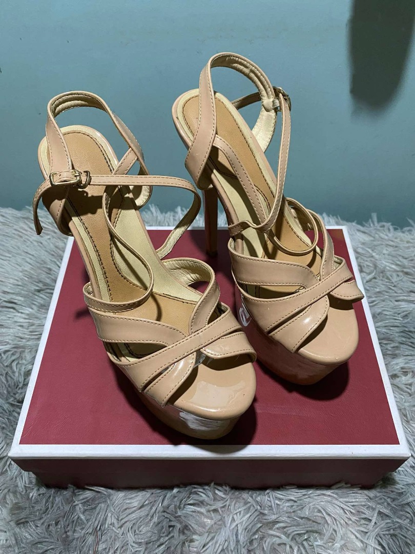 pageant heels, Women's Fashion, Footwear, Heels on Carousell