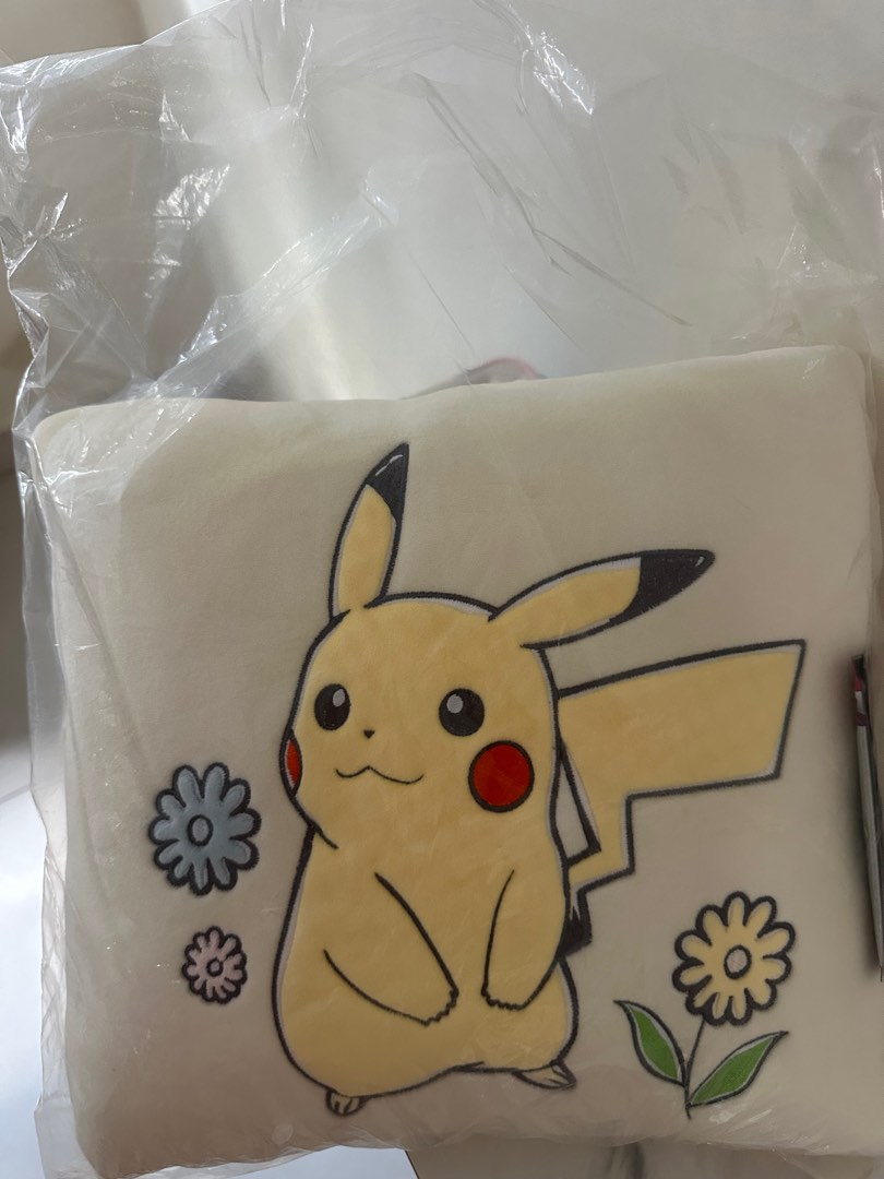 Pokemon pikachu pillow, Furniture & Home Living, Bedding & Towels on ...
