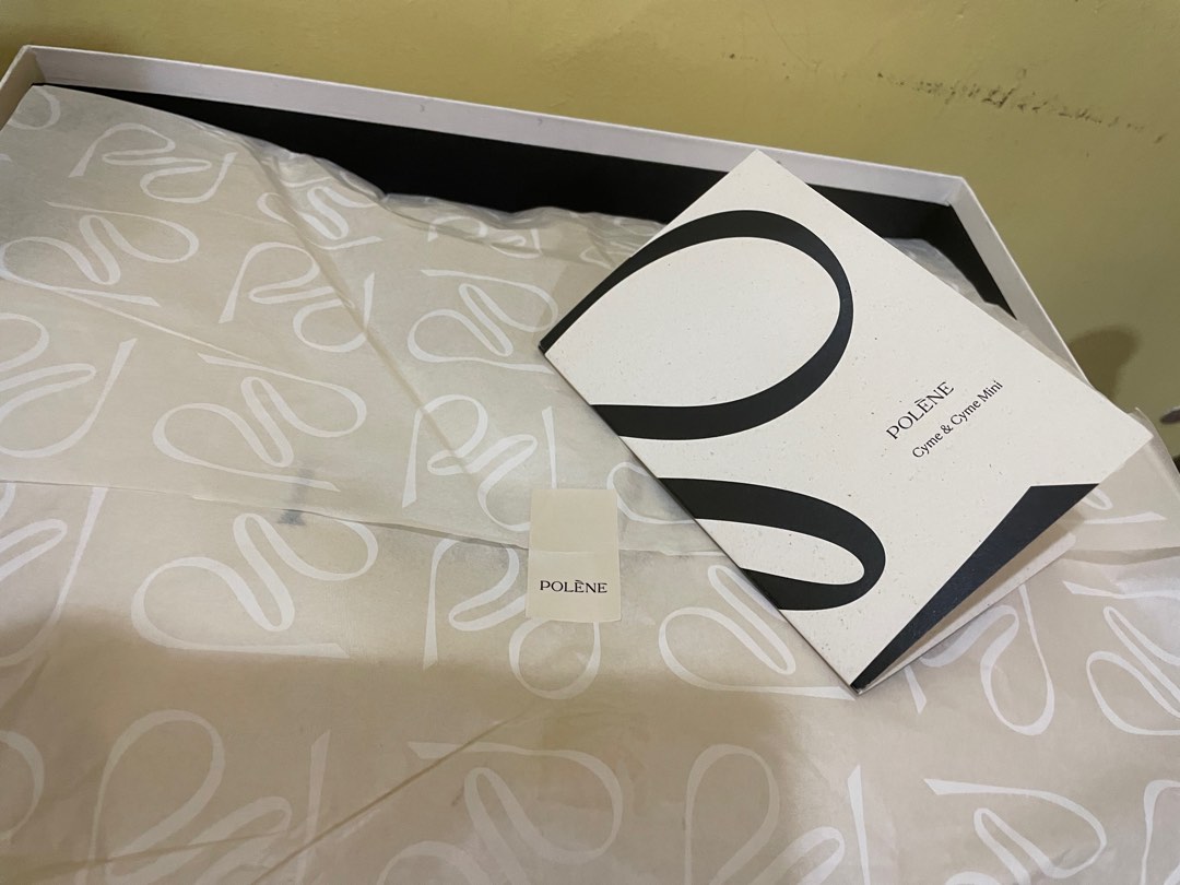 (Authentic)Polene Cyme Regular in Camel, Women's Fashion, Bags ...