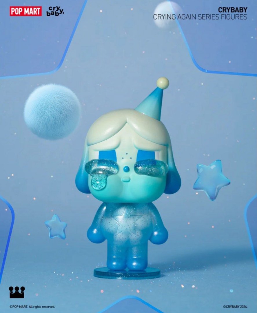 Popmart crybaby (Starboy), Hobbies & Toys, Toys & Games on Carousell