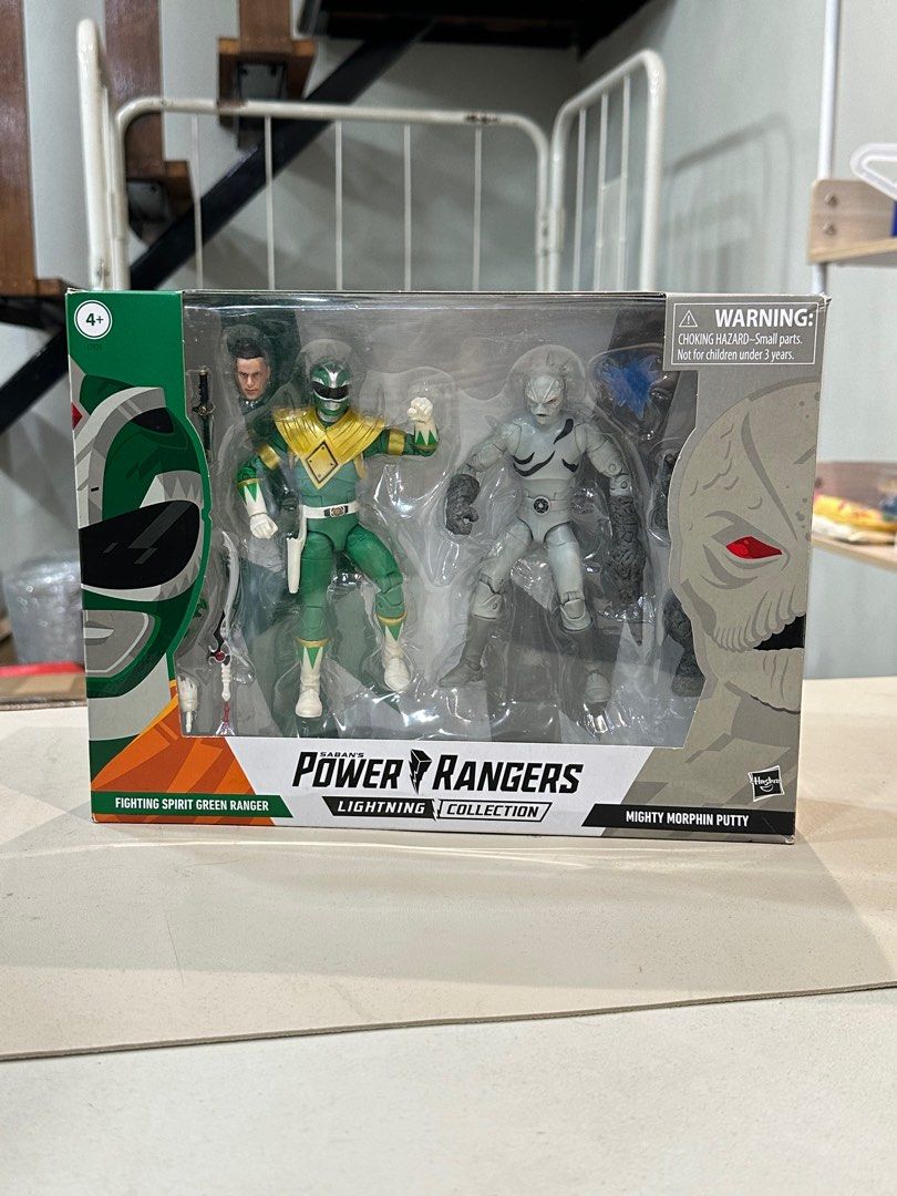 Power Rangers Lightning Collection Green Ranger vs. Putty Patrol 6-Inch ...