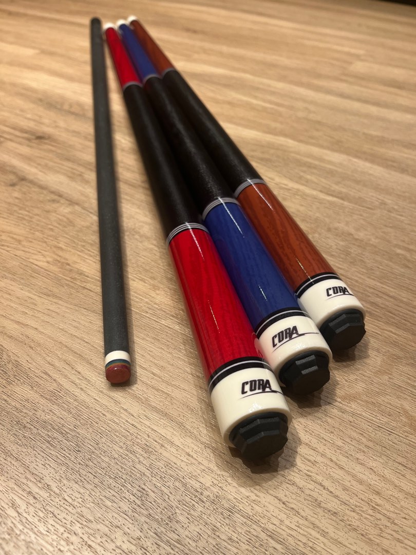 Premium CORA carbon graphite pool cue sets, Sports Equipment, Sports ...