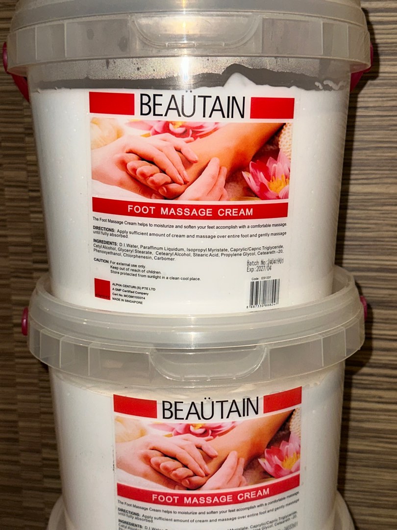 Professional Foot Massage Cream 5kg, Beauty & Personal Care, Foot Care ...