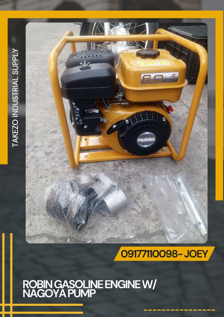 ROBIN GASOLINE ENGINE W/NAGOYA PUMP, Furniture & Home Living, Furniture, Other Home Furniture on ...